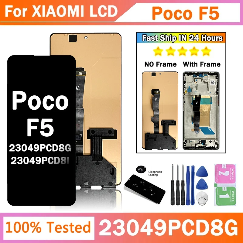 6-67-Original-AMOLED-For-Xiaomi-Poco-F5-LCD-Display-with-touch-screen ...