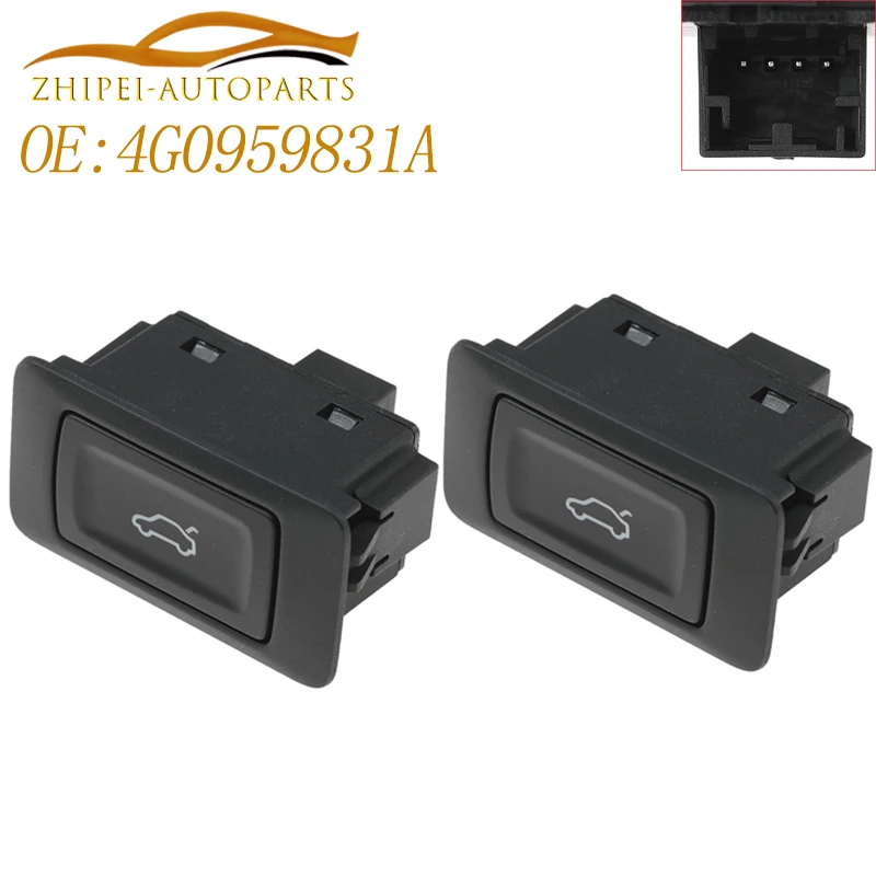 4G0959831A Electric Power Trunk Lock Control Switch Button Car ...
