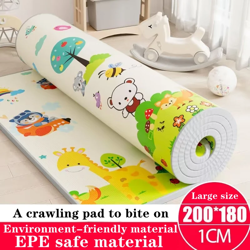 2023-Thicken-1cm-NEW-Baby-Foam-Crawling-Mat-Children-EVA-Educational ...