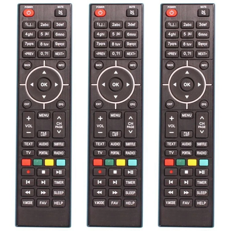 3X Remote Control Of Zgemma Star HS /H2S /H2H /H5 /H5.2S Satellite ...