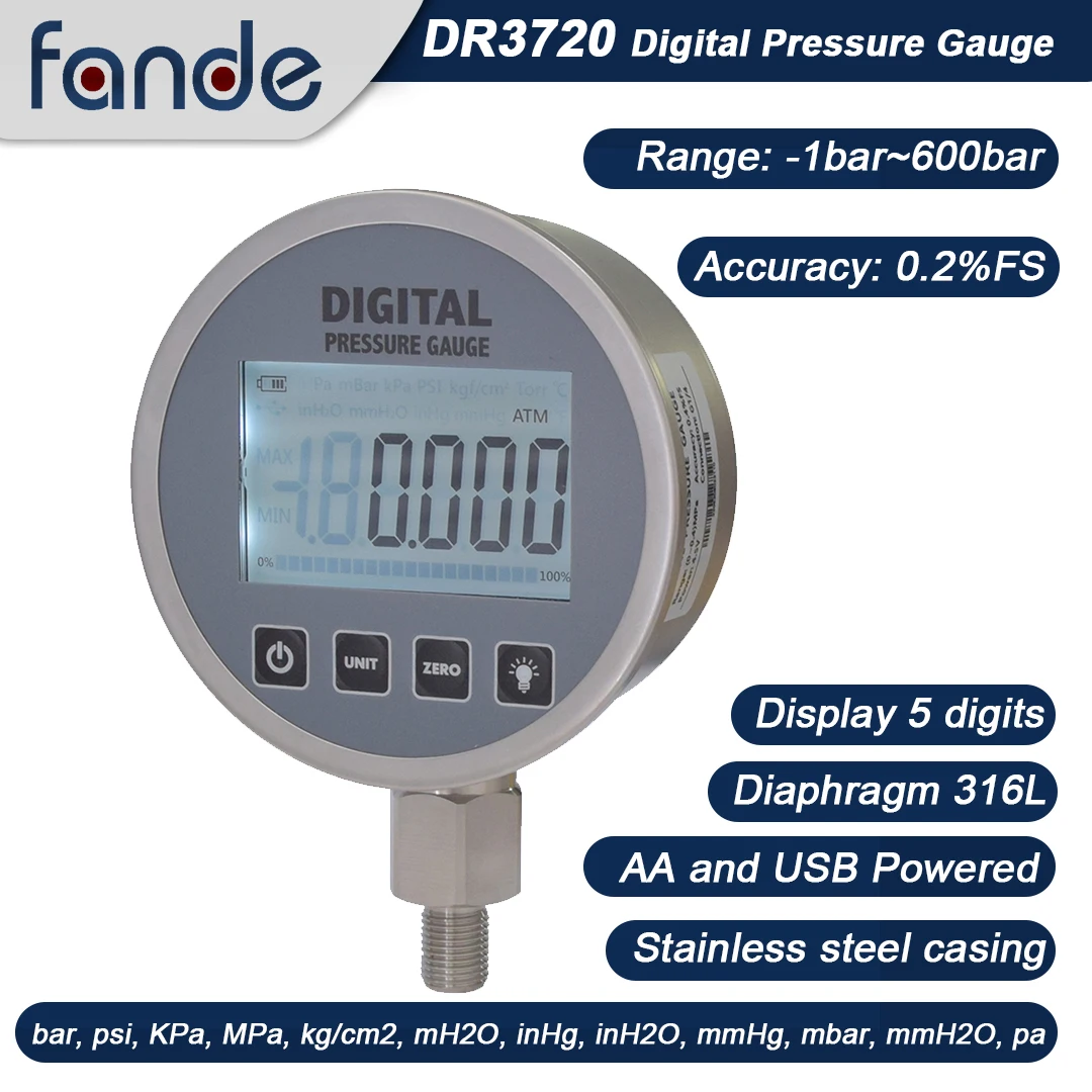 FANDESENSOR-Precision-Digital-Pressure-Gauge-Accuracy-0-2-mbar-mmHg-Tor ...