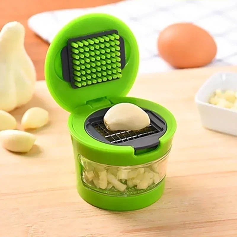 NEW Stainless Steel Manual GarlicPress Household Garlic Kitchens ...