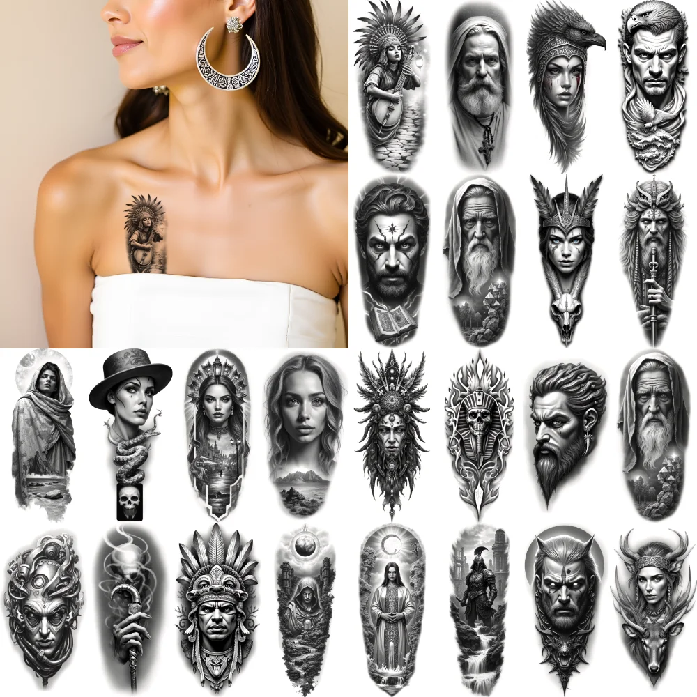 Realistic Greek God Tattoo Designs: Your Ultimate Guide to Temporary ...