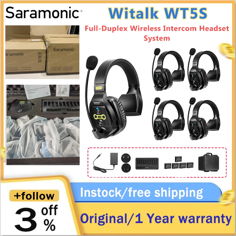 Saramonic-Witalk-WT5S-Full-Duplex-Communication-Wireless-Intercom ...