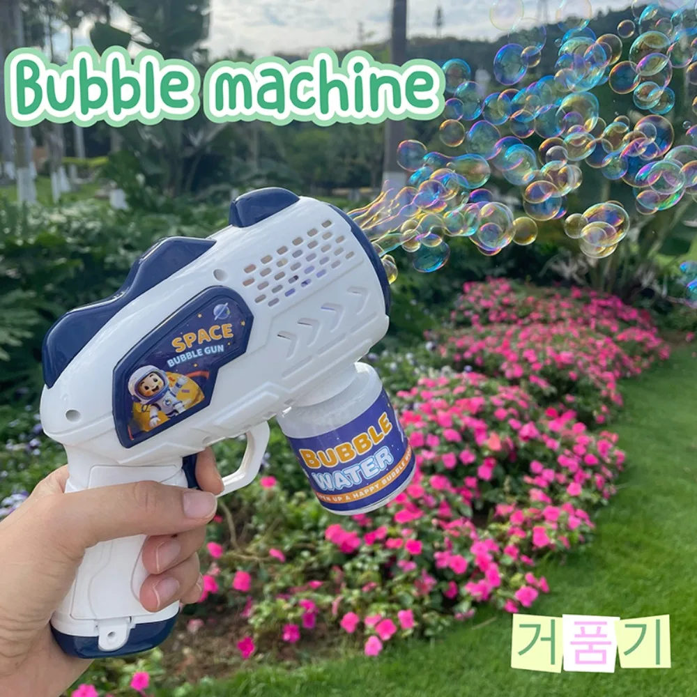 Space Astronauts Fully Automatic Bubble Gun Rocket Bubbles Machine ...