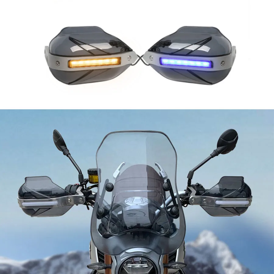 Motorcycle-CLX-700-hand-guard-handle-cover-windshield-modification ...