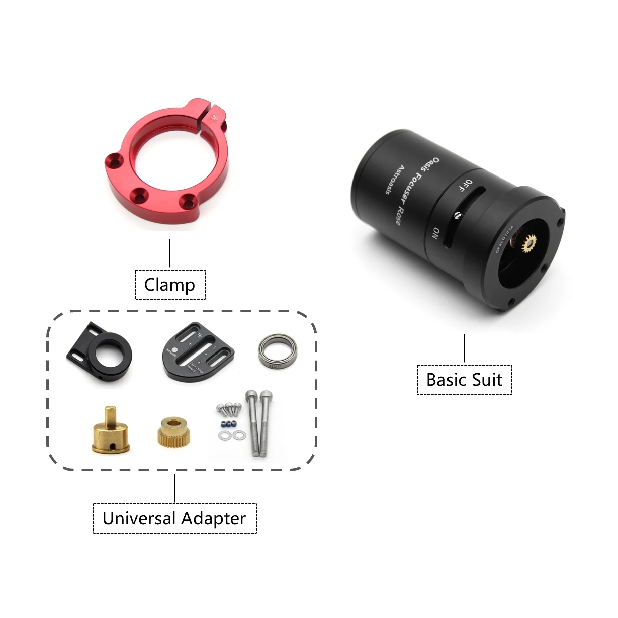 Oasis Focuser Rose - Installation with Universal Adapter - AliExpress 18