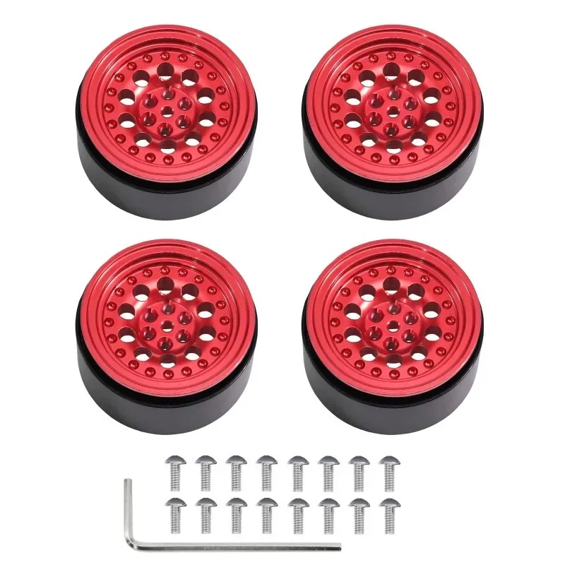 5mm Hex 40*17mm Alloy Beadlock Wheels for MANGNIU MN82S MND90 MN99S ...