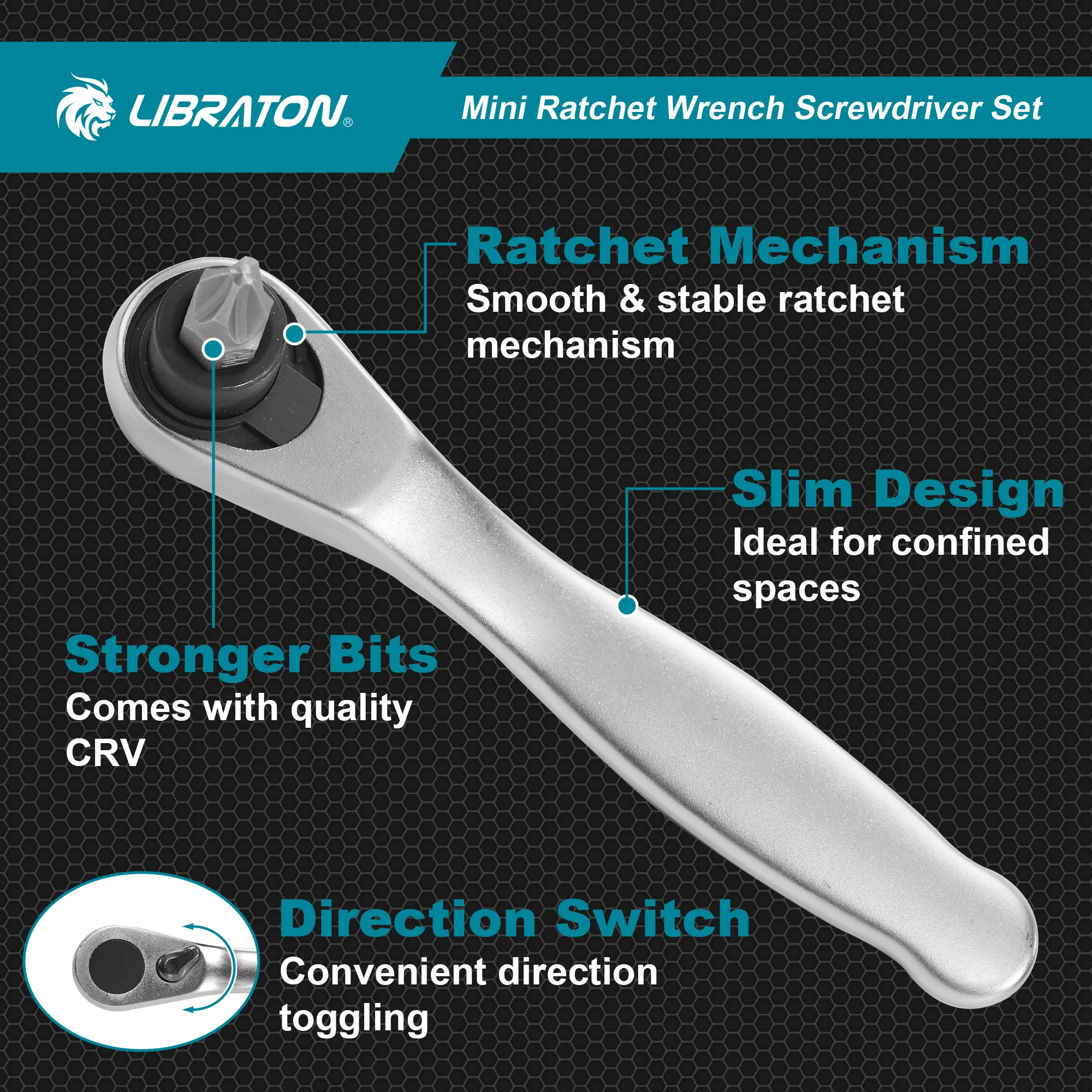 Offset Screwdriver With Ratcheting Handle Boxer Offset Ratchet Handle