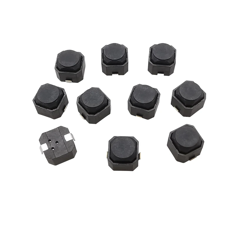 10Pcs-lot-6x6x5mm-Tact-Switch-6-6-5-mm-2-Pin-Silent-Touch-Switches ...