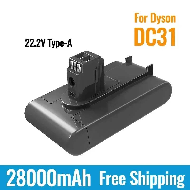 NEW-Type-A-22-2V-28000mAh-Li-ion-Vacuum-Battery-for-Dyson-DC35-DC45 ...