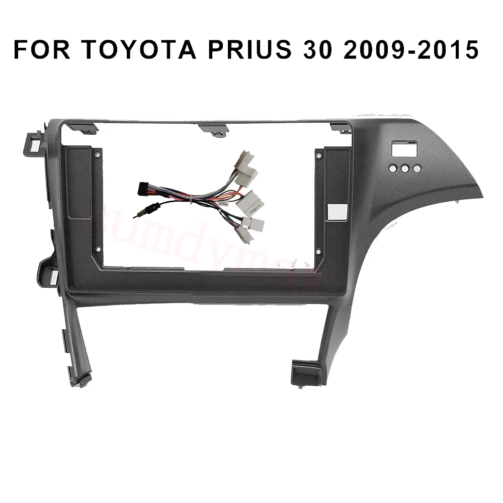 Android-2din-Car-audio-Stereo-frame-For-TOYOTA-Prius-30-2009-2015-car ...