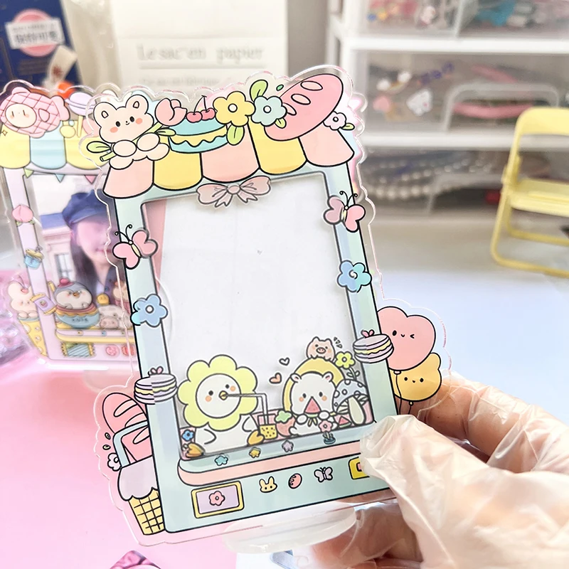 INS-Cartoon-Acrylic-Photo-Frame-Card-Display-Stand-Photo-Card-Holder ...