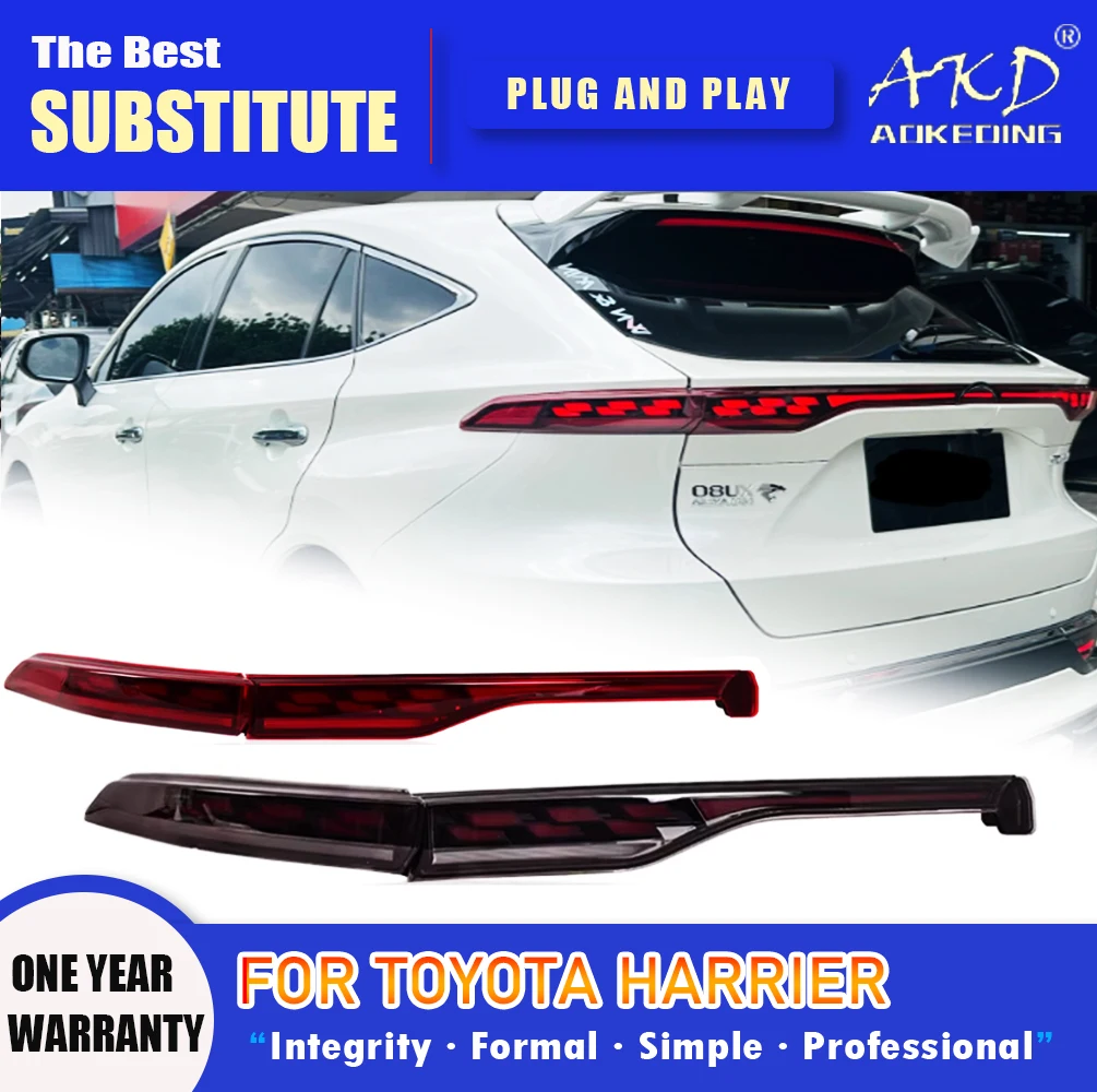 AKD-Tail-Lamp-for-Toyota-Harrier-LED-Tail-Light-2021-2022-Harrier-Rear ...