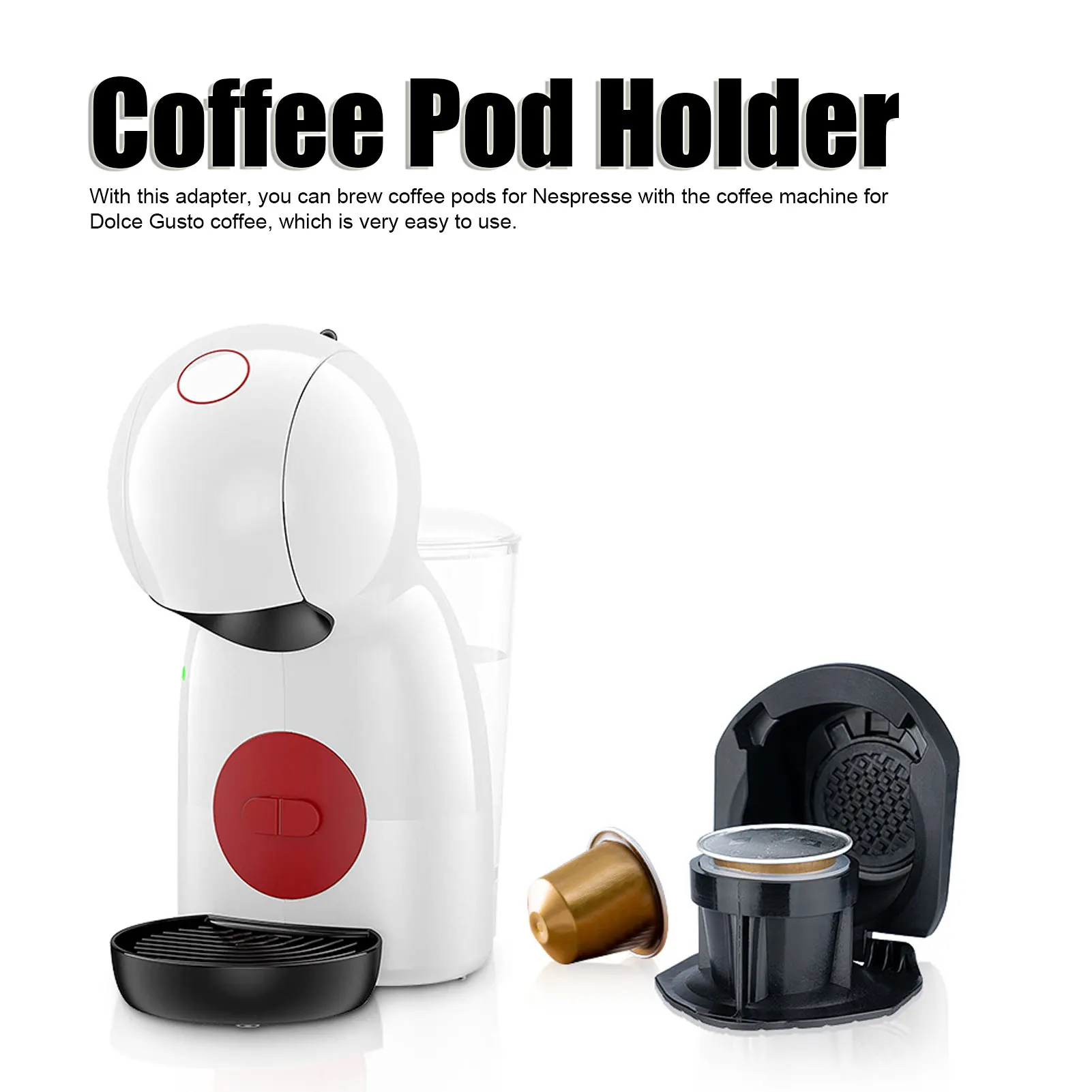 Coffee Pod Converter Reusable Coffee Pods Adapter Converter Holder for ...