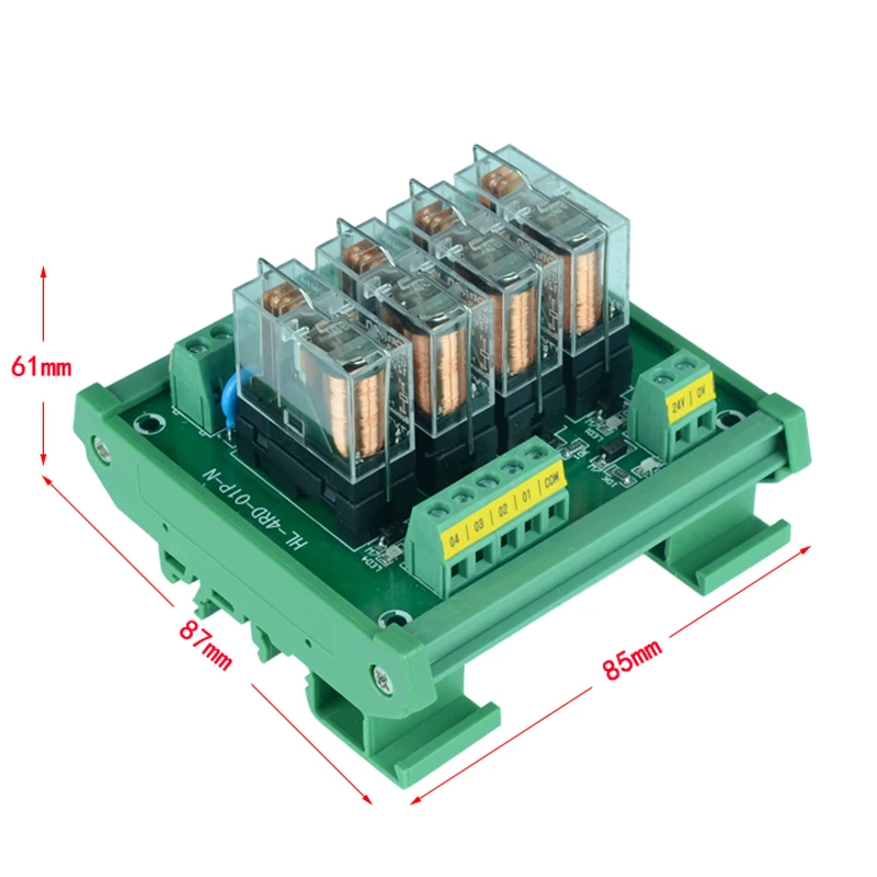 4 Channel G2r-1-e 12v 24v 16a Relay Module For Driver Board Output ...