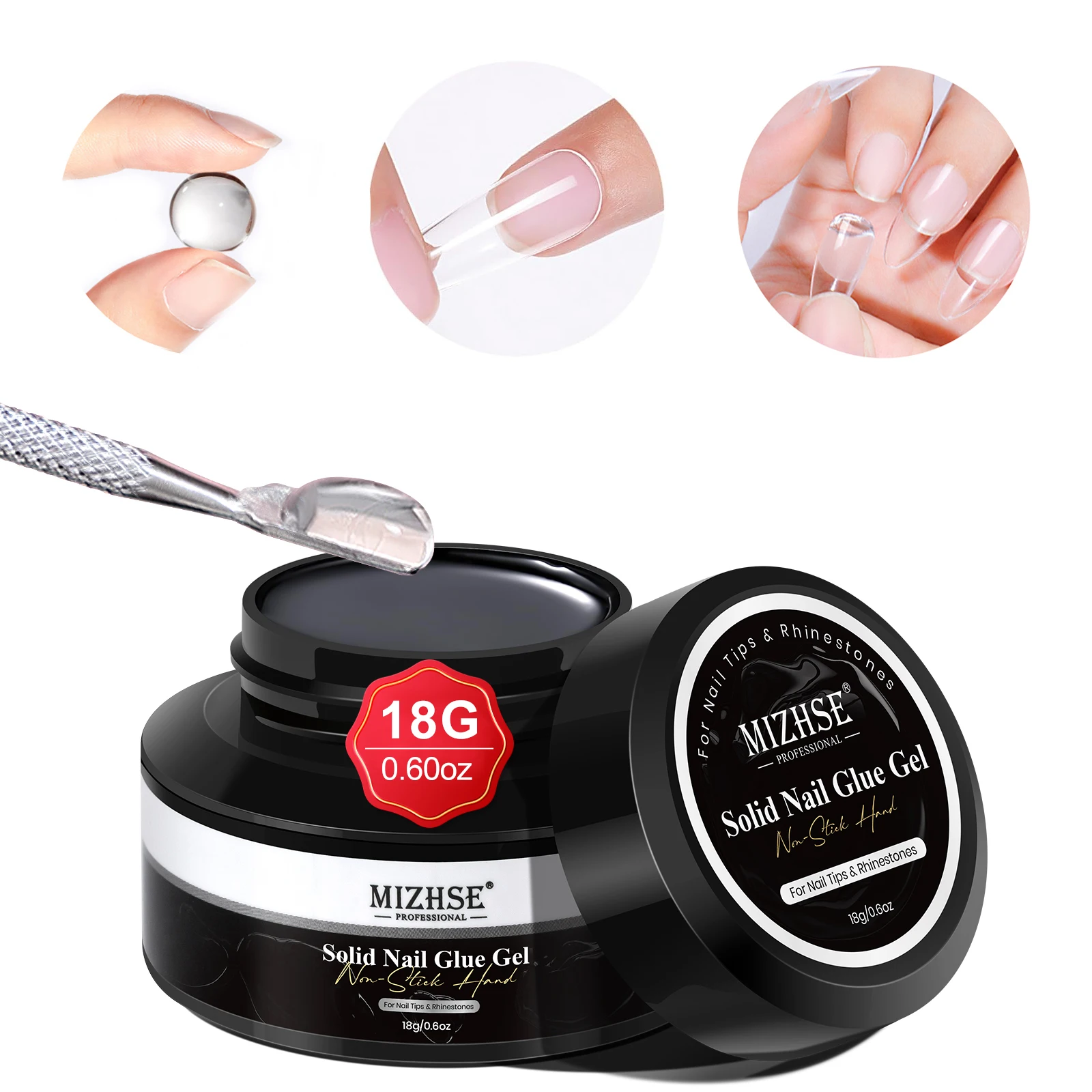 18G Solid Nail Glue Gel - Limegirlstore