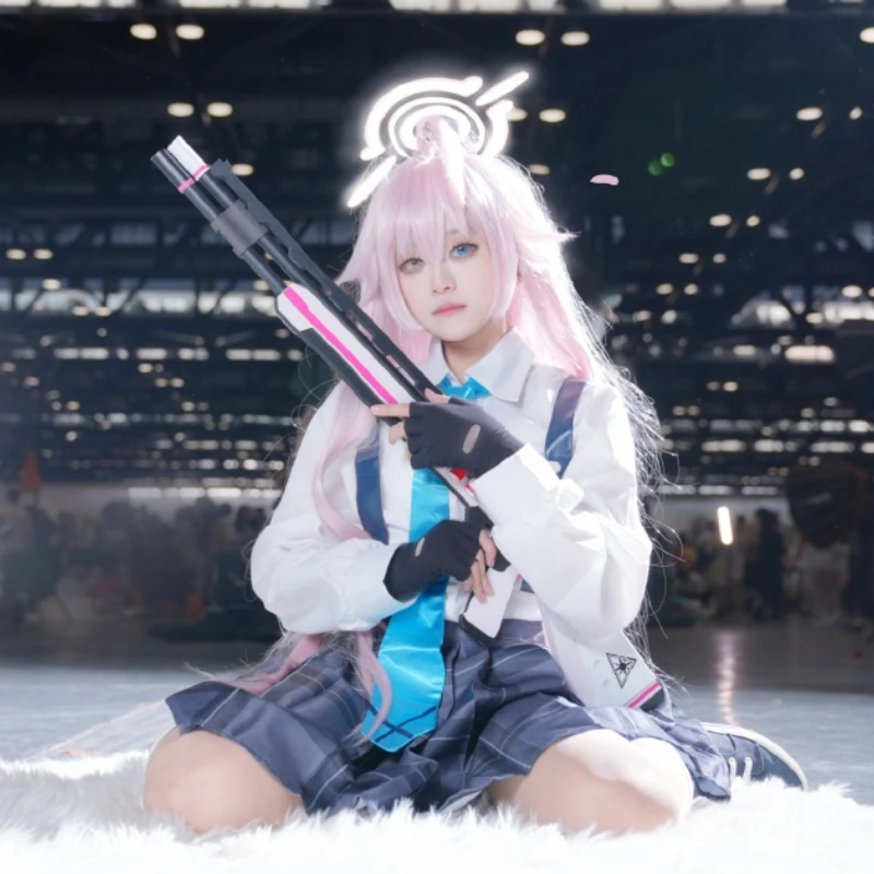Takanashi-Hoshino-Cosplay-Costume-Blue-Archive-Wig-Shoes-Gun-Cosplay ...