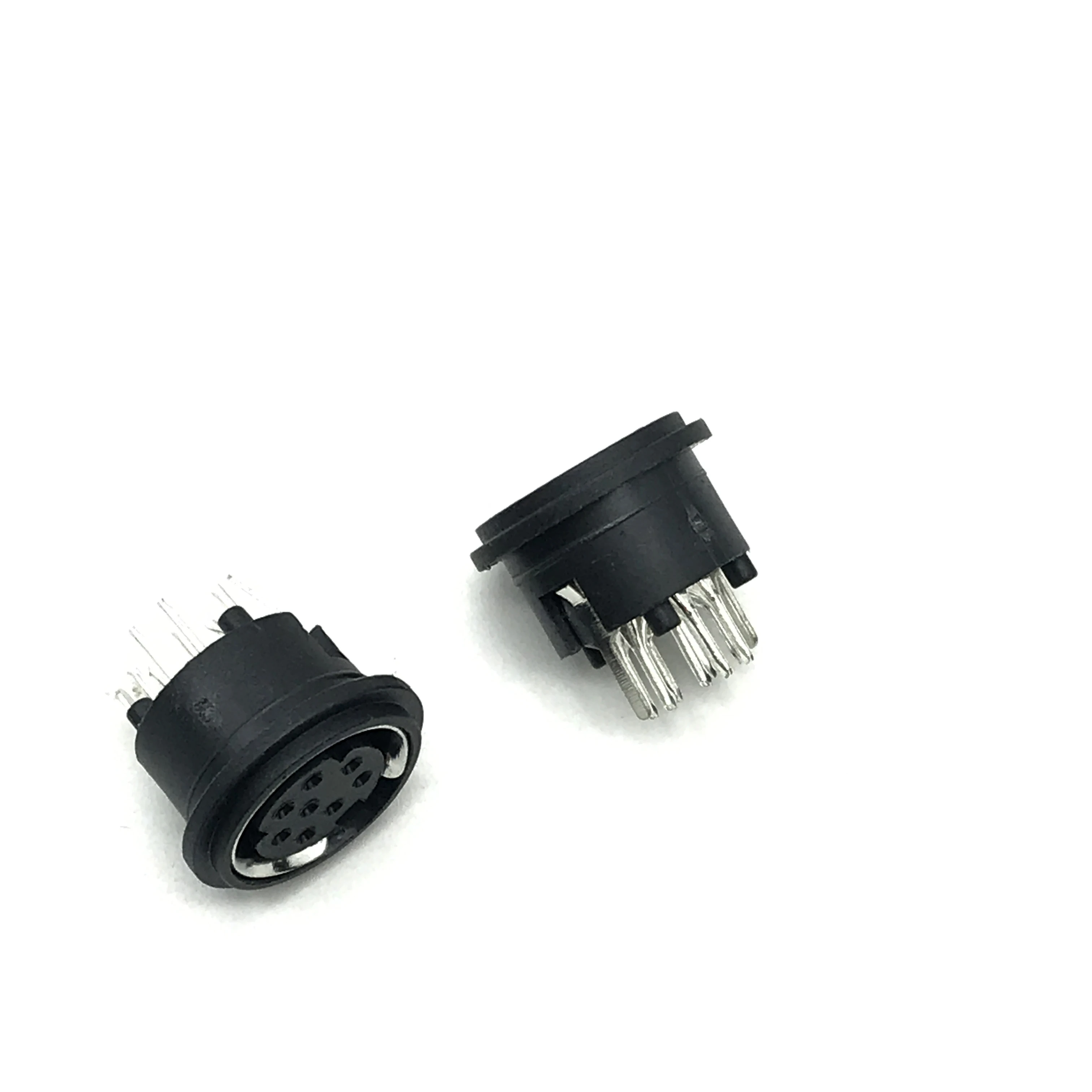 10PCS 8 Pin Mini DIN Female Socket Connector 8Pin DIN Mini Jack PS2 ...