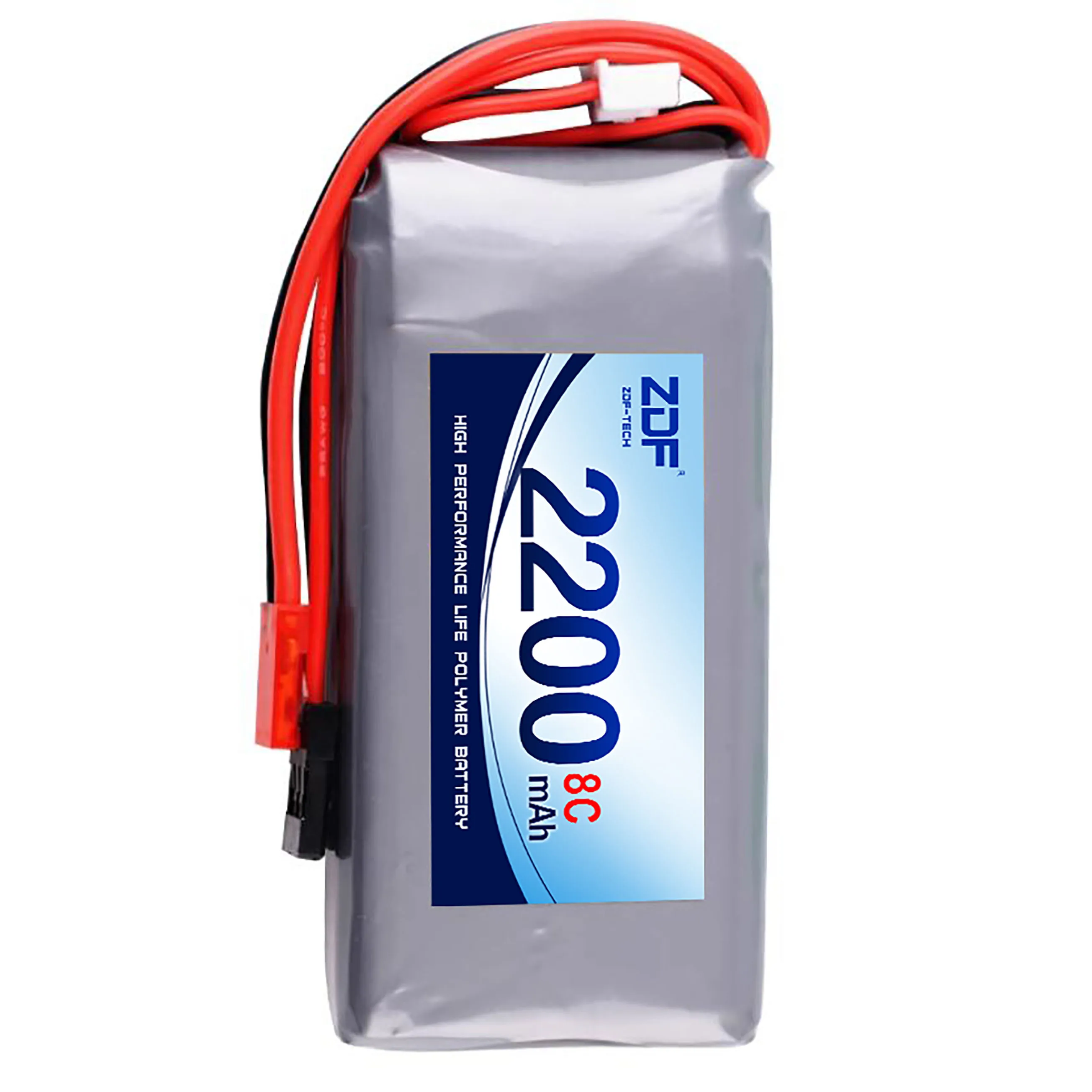 ZDF 2S 6.6V 3S 9.9V 2200mah 8C Life Battery JST Futaba Connector for ...