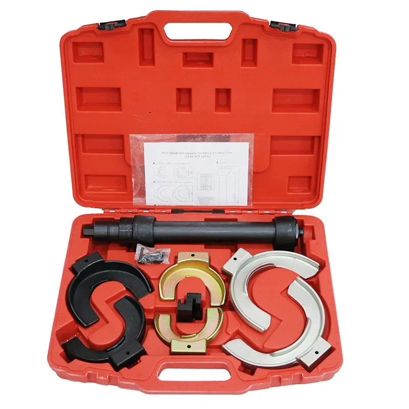 Shock-Absorber-Spring-Compressor-Kit-Removal-Clamp-Screw-Strut-Coil ...