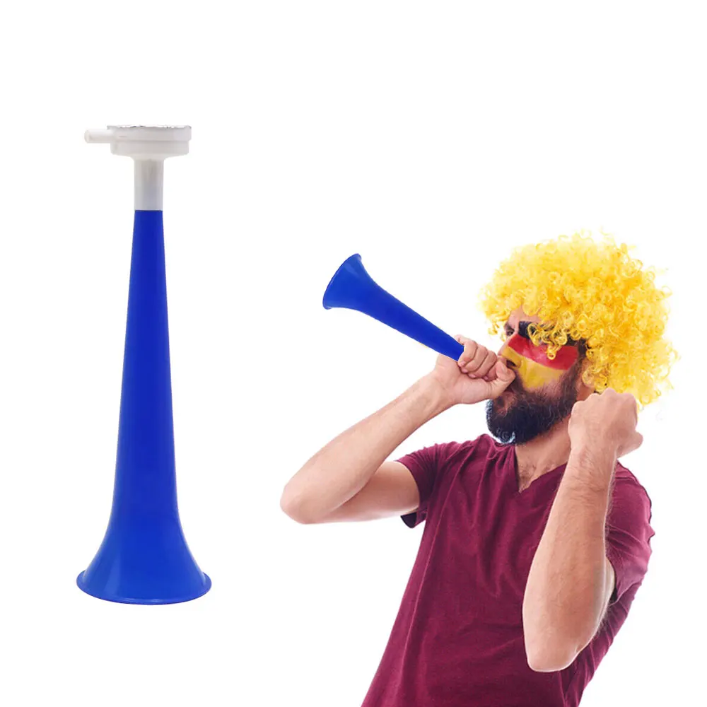 1x-Cheer-Plastic-Horn-Football-Game-Fans-Cheerleading-Props-Vuvuzela ...