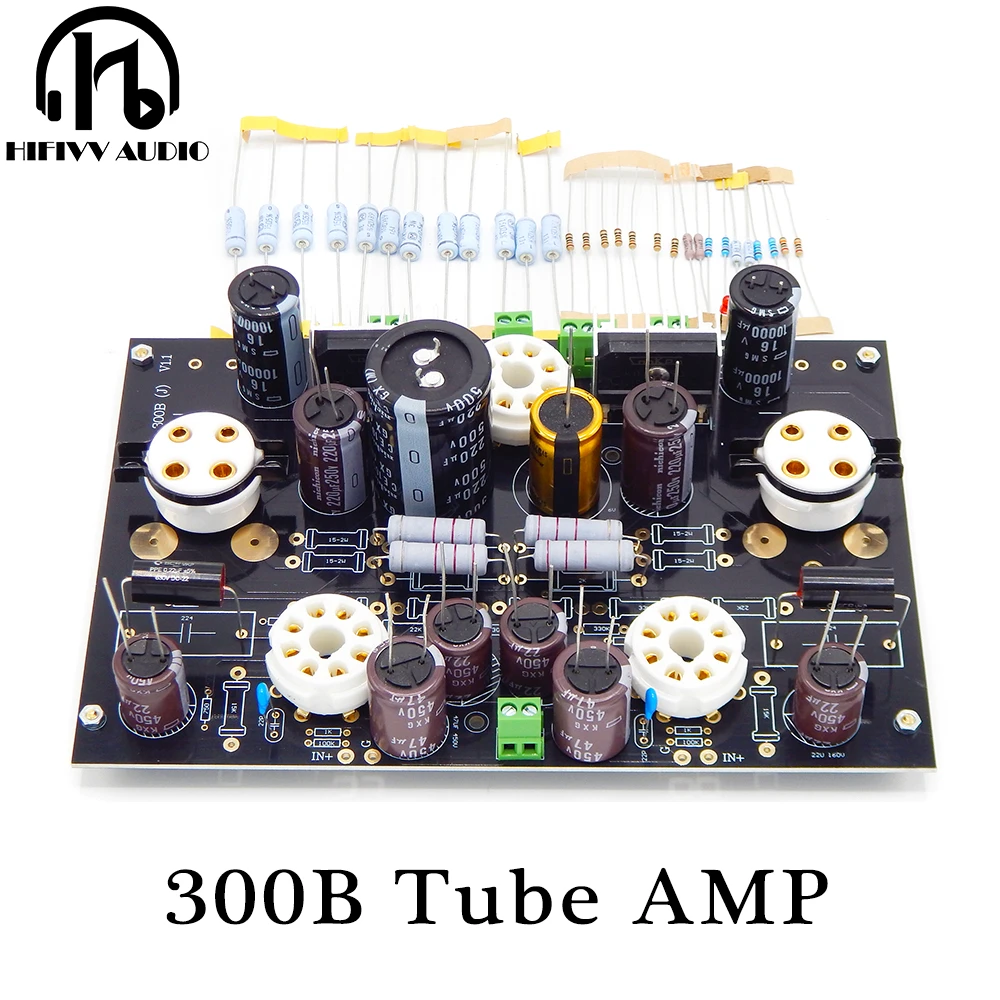 HIFI 300B Tube Amplifier Tube Amp Kits Of 6SN7 5U4G With High quality ...