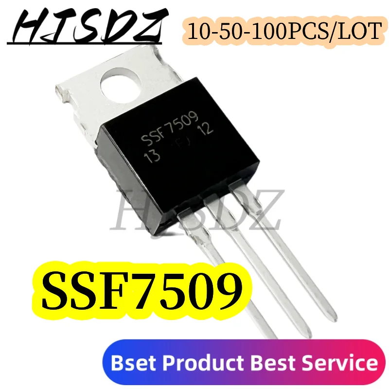 10-50-100PCS-LOT-SSF7509-TO-220-SF7509-TO220-7509-80V-80A-Nuevo ...