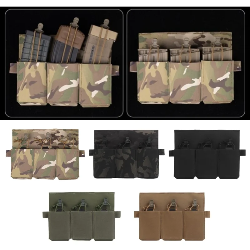 CRYE Precision Triple Mag Pouch | MOLLE-Compatible 3x Rifle Magazine ...