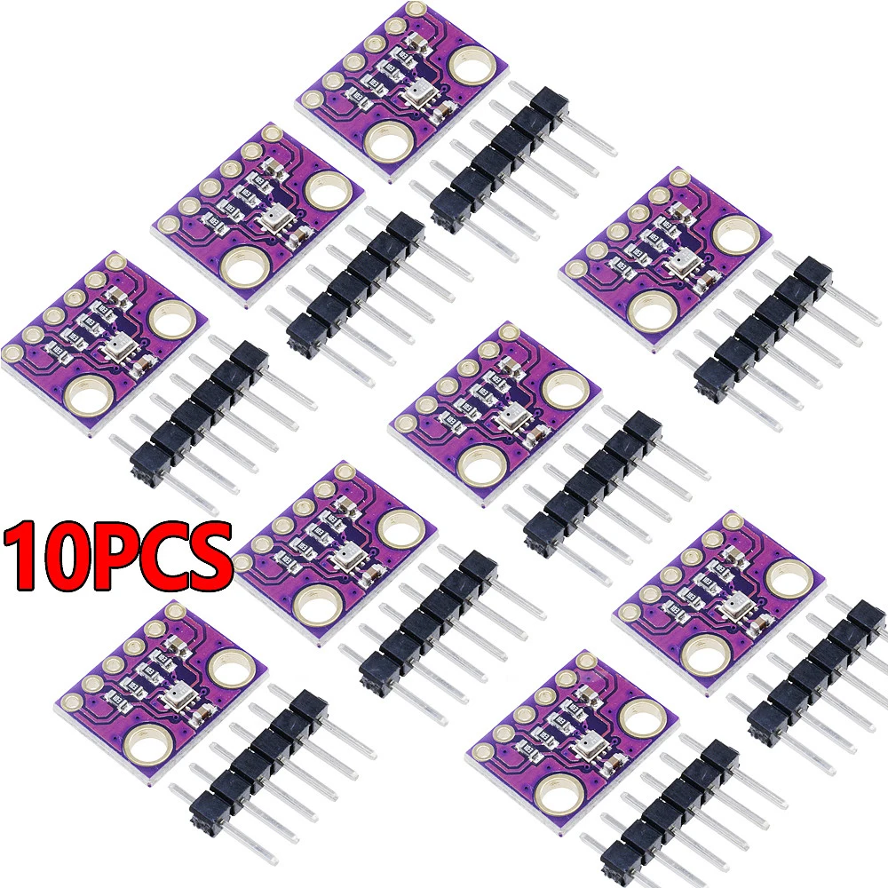1-10Pcs BMP280 3.3V 5V Digital Sensor Temperature Humidity Barometric Pressure Sensor Module ...