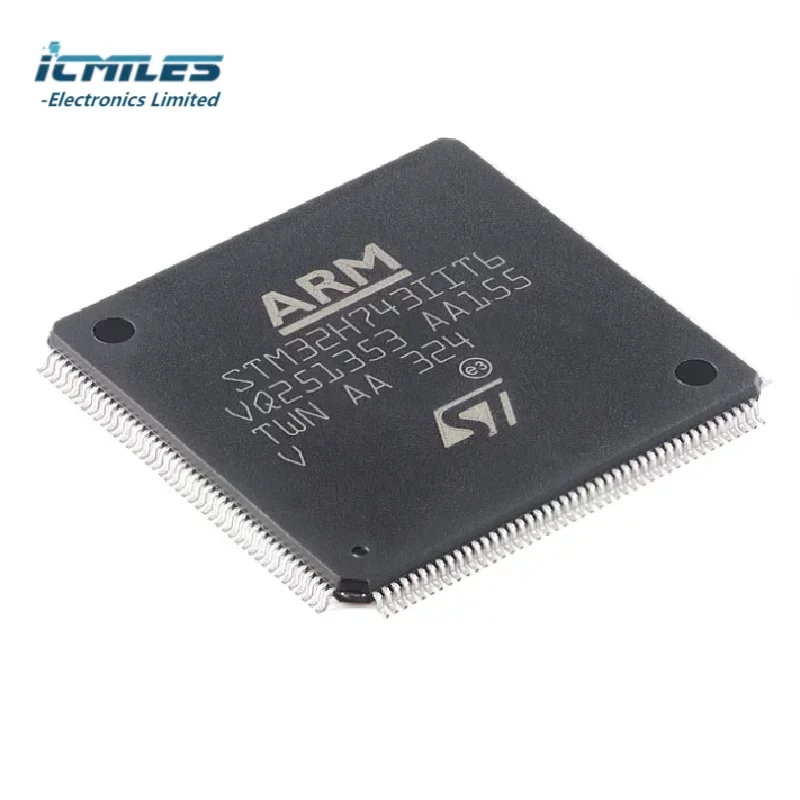 10pcs-STM32H743IIT6-IC-MCU-32BIT-2MB-FLASH-176LQFP-ARM-Cortex-M7 ...