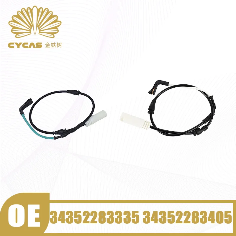 CYCAS Car Front Rear Axle Brake Pad Wear Sensor 34352283335 34352283405 ...