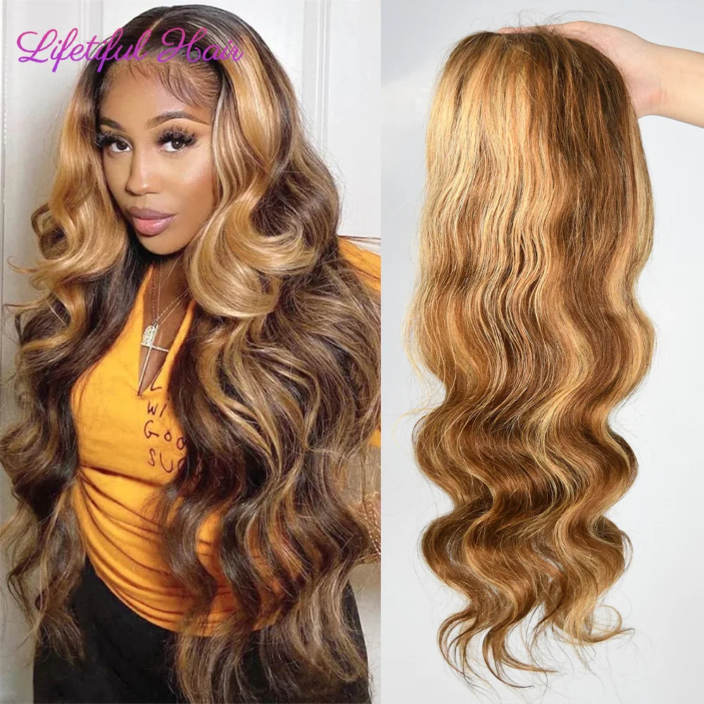 26-28-30-Highlight-Wig-Human-Hair-Body-Wave-13x4-Lace-Frontal-Wigs-4-27 ...