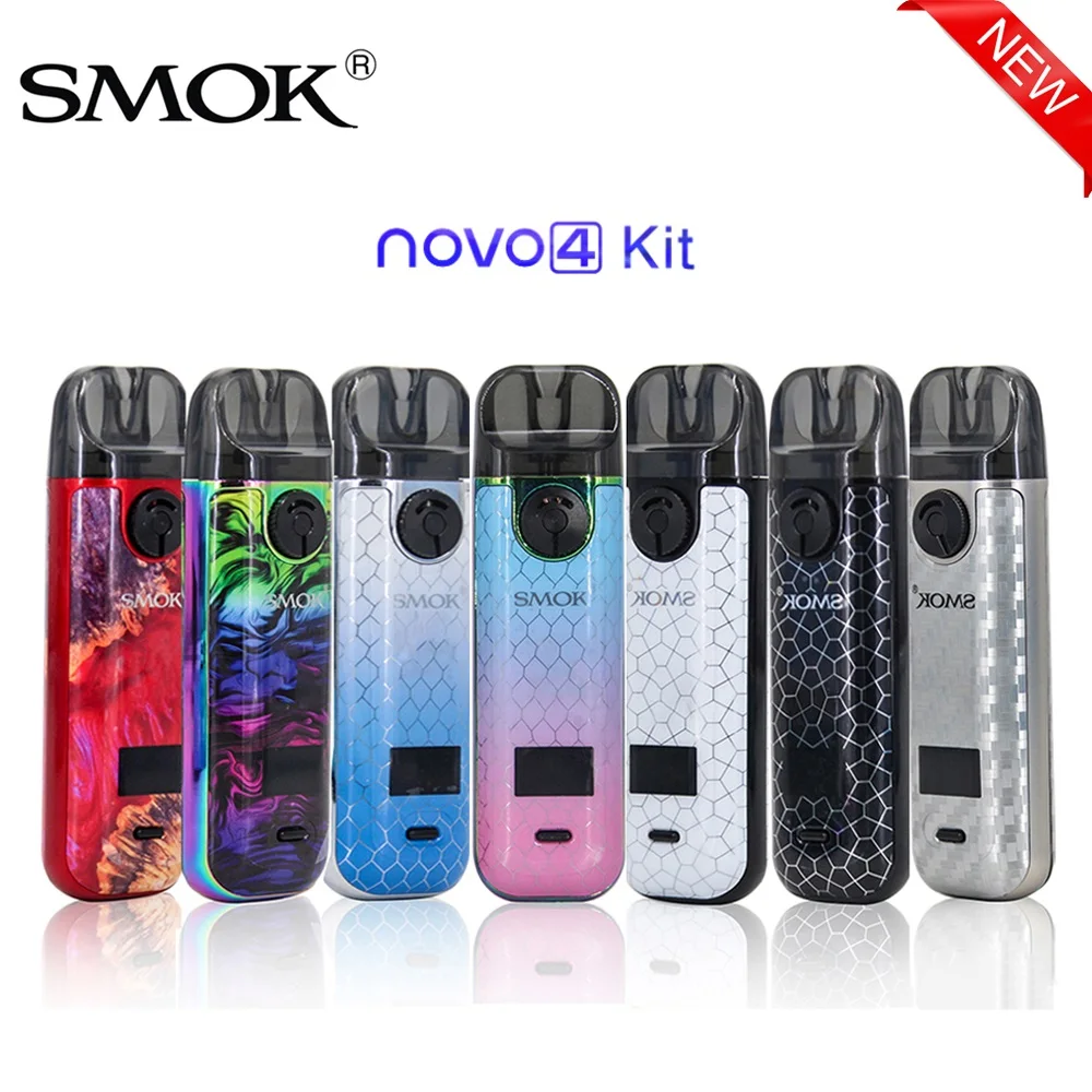 SMOK-Novo-4-Kit-Original-con-bater-a-de-800mAh-cartuchos-NOVO4-bobina ...