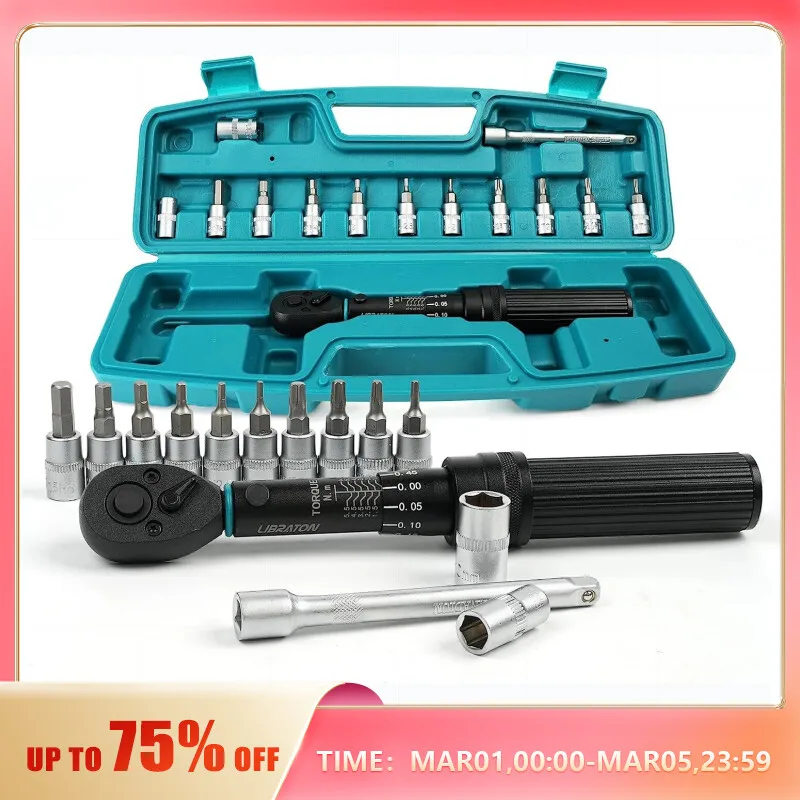 LIBRATON-Bike-Torque-Wrench-1-4-1-6Nm-0-05-Nm-Micro-Torque-Wrench-Drive ...