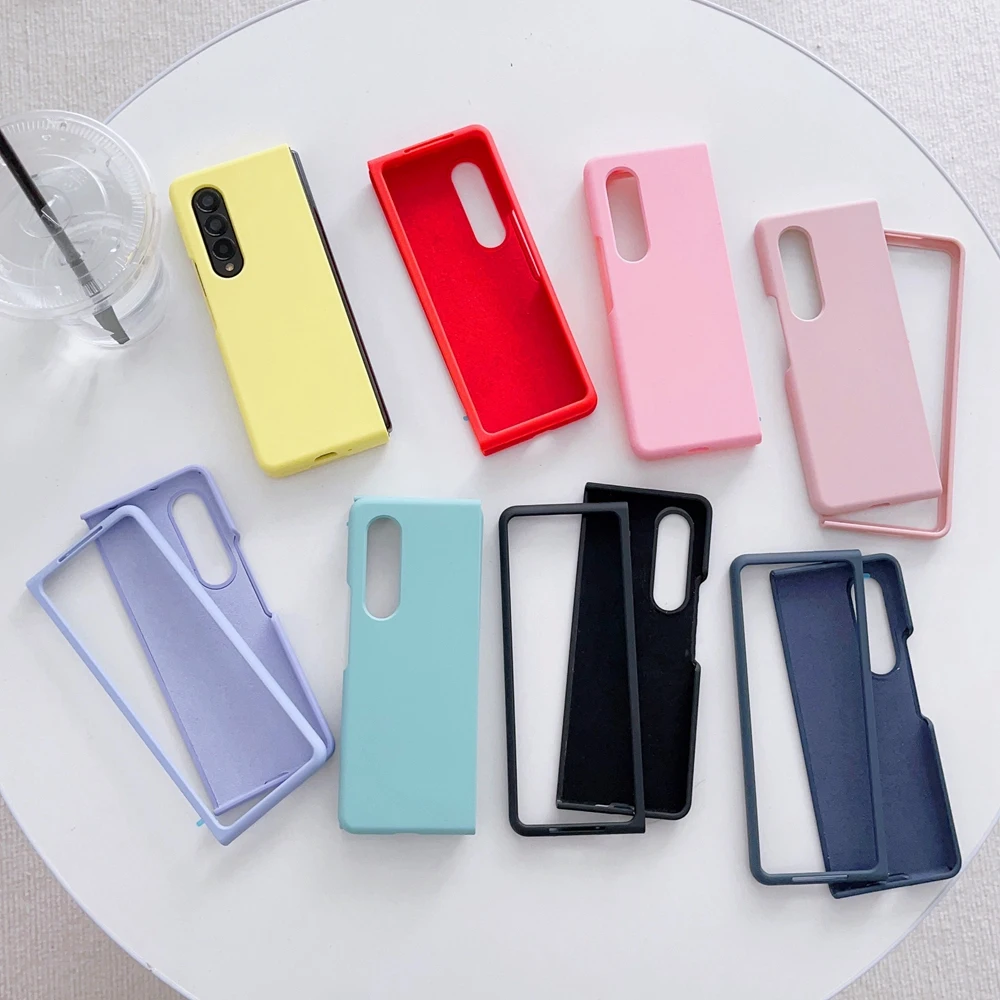 Soft-Silicone-Case-For-Samsung-Galaxy-Z-Fold-6-5-4-3-Multi-Color ...
