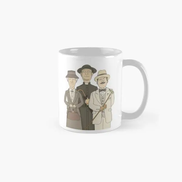 Poirot Marple And Father Brown Classic Mug Simple Drinkware Image ...