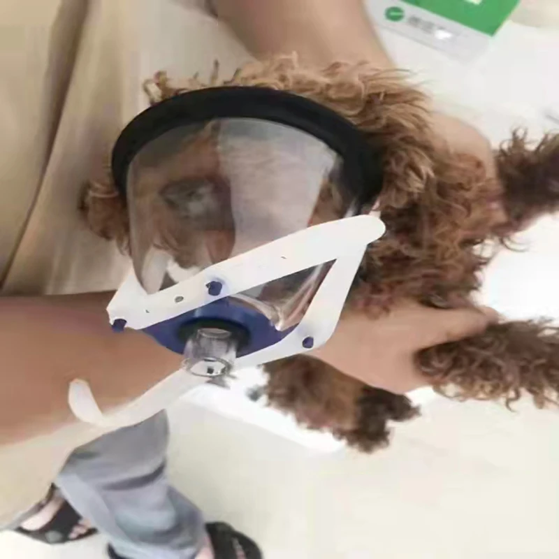 Pet Breathing Mask Animal Anesthesia Kit For Cat Dog Bird Snake Rat ...