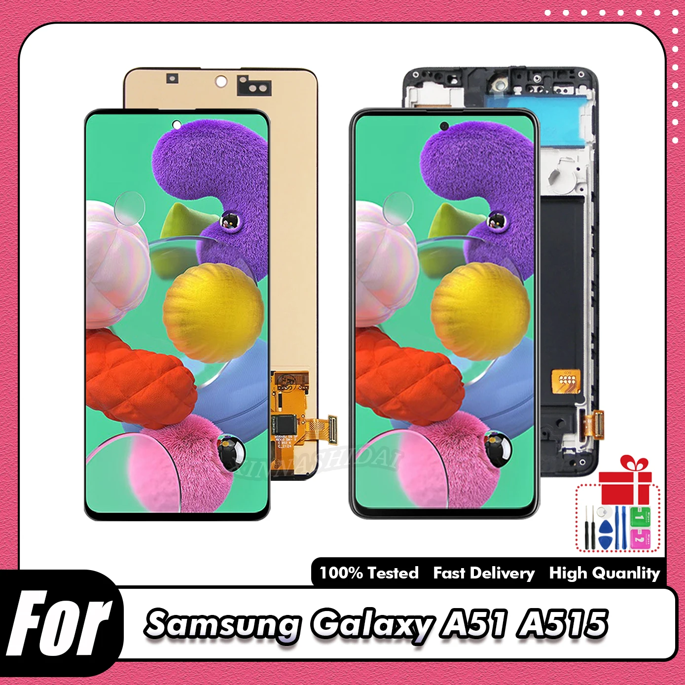 AMOLED-For-Samsung-Galaxy-A51-A515-LCD-Display-A515F-DS-A515FD-A515F ...