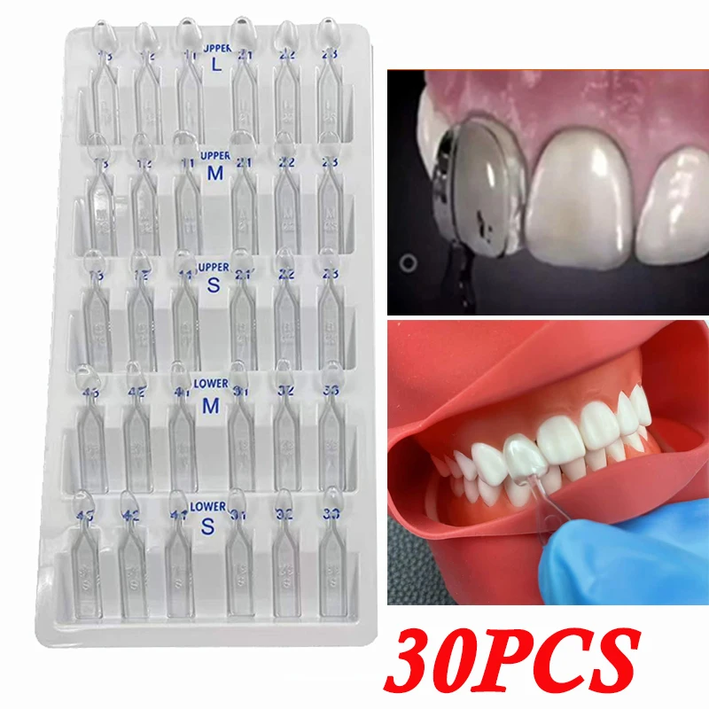 30Pcs-set-Dental-Mould-Composite-Resin-Veneers-Light-Cure-Filling ...