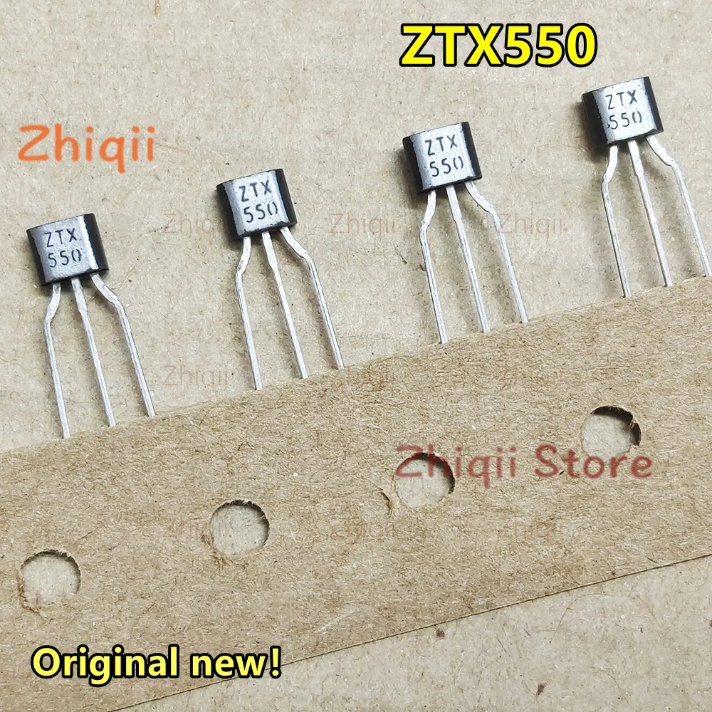 ZETEX-Transistor-de-Audio-ZTX550STOB-pie-de-cobre-triodo-TO-92-5-piezas ...