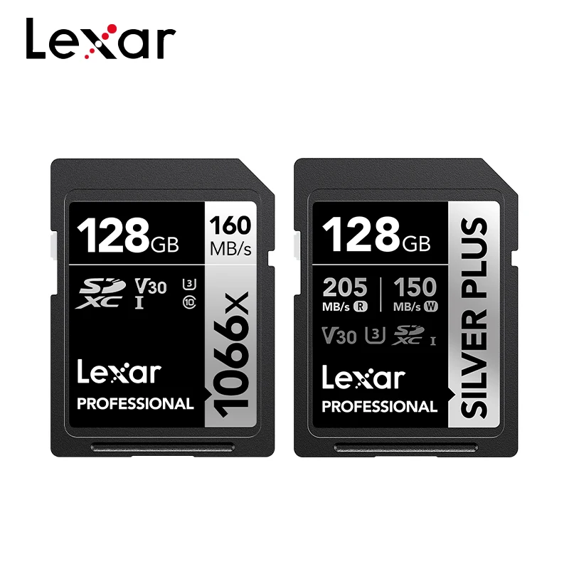 Lexar Professional V30 SD Card for Camera SDXC UHS-I Memory Card 64GB ...