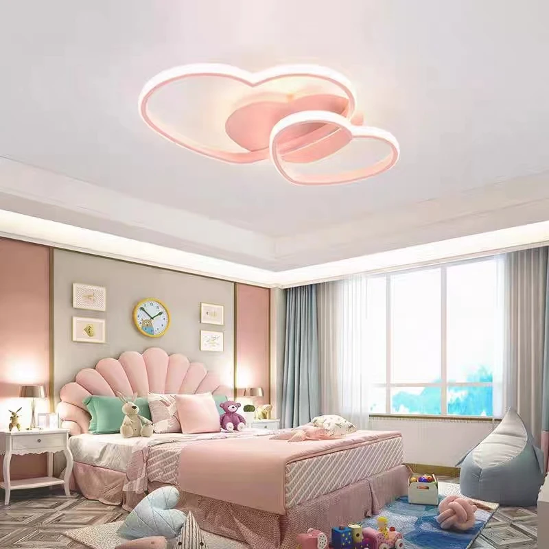 Room-Decor-Cute-Ceiling-Lights-For-Kids-Room-Baby-Girl-Bedroom-Heart ...