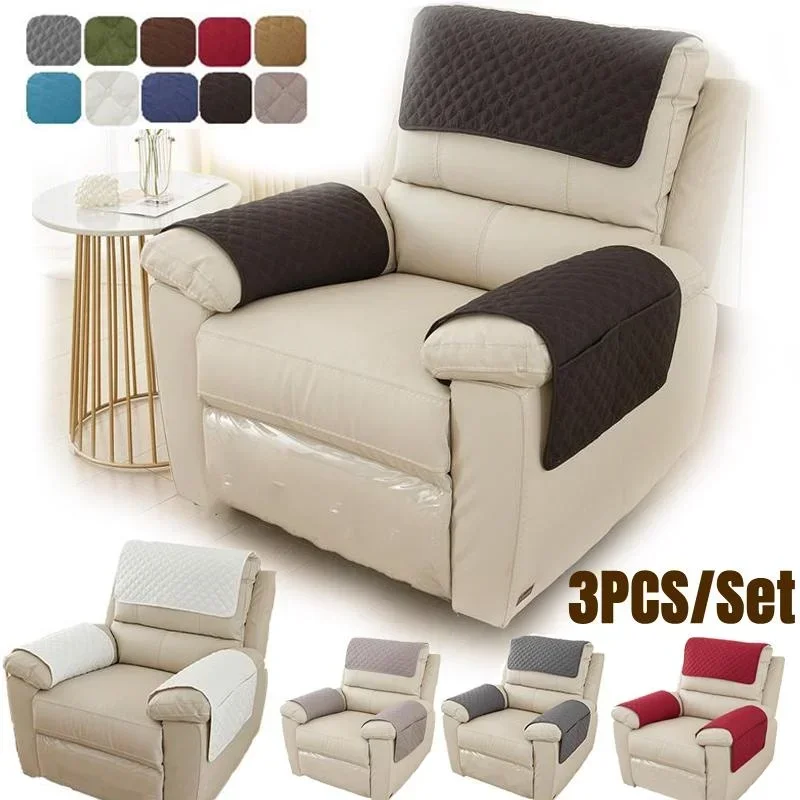 Funda-acolchada-para-silla-reclinable-alfombrilla-antideslizante-para ...