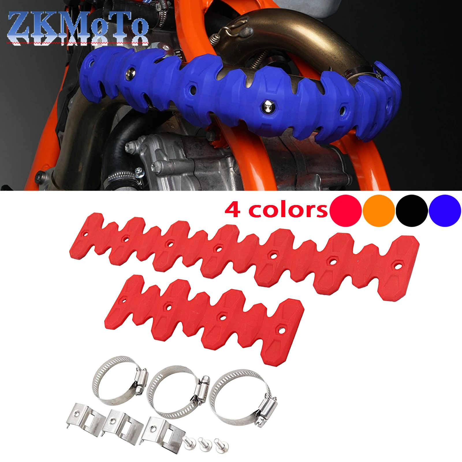 4-Stroke-Exhaust-Heat-Shield-Muffler-Guard-Protector-Cover-For-BETA-RR ...