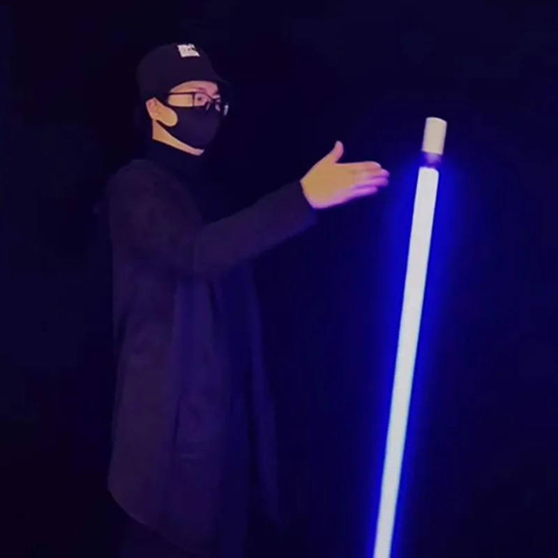 Fluorescent-Dancing-Cane-Red-Blue-Magic-Tricks-LED-Floating-Dancing ...