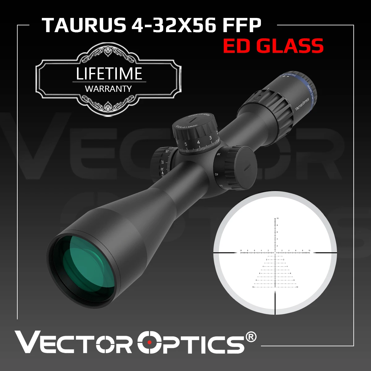 Luneta-T-tica-Vector-Optics-Taurus-4-32x56-FFP-com-Tubo-de-34mm-e-Vidro ...