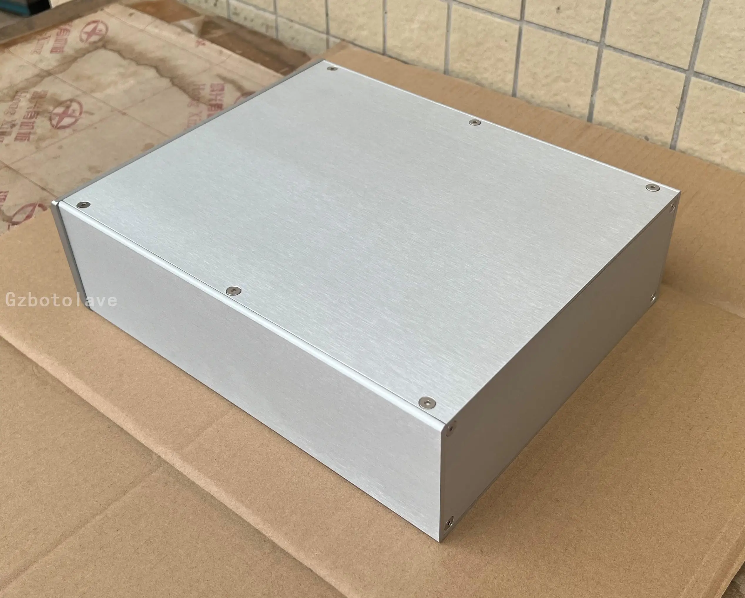 FULL aluminum amplifier chassis / Preamplifier case / tube AMP ...