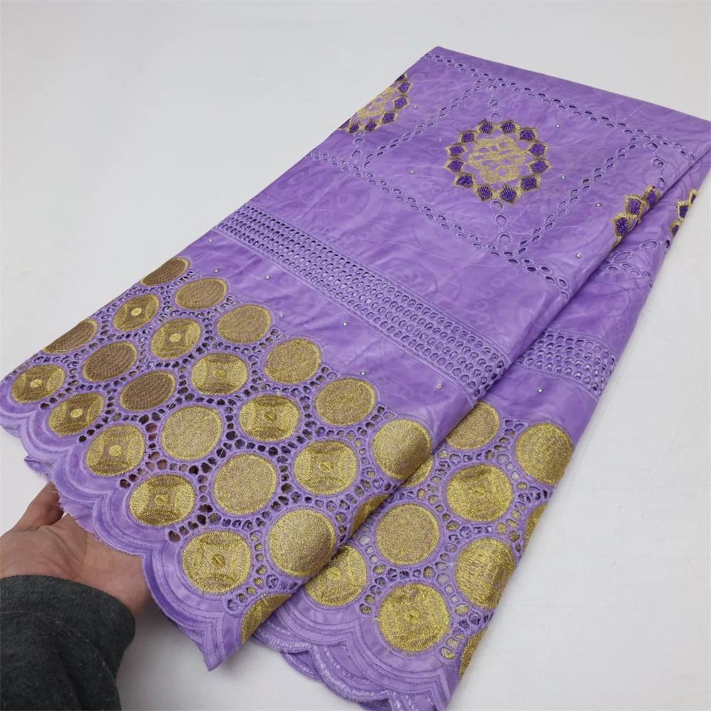 Guinea-Bazin-Rihce-Brode-Fabric-With-100-Cotton-Swiss-Lace-Fabric-Femme ...