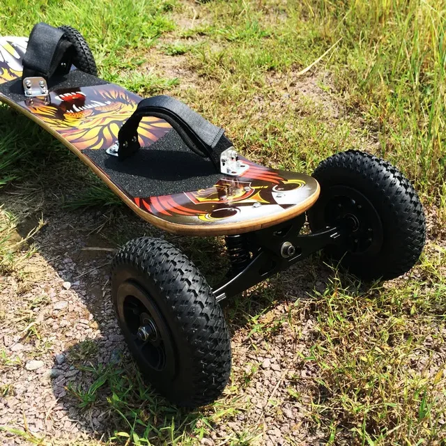 Big Wheel Downhill All Terrain Skateboard Cross Country Mountain board ...